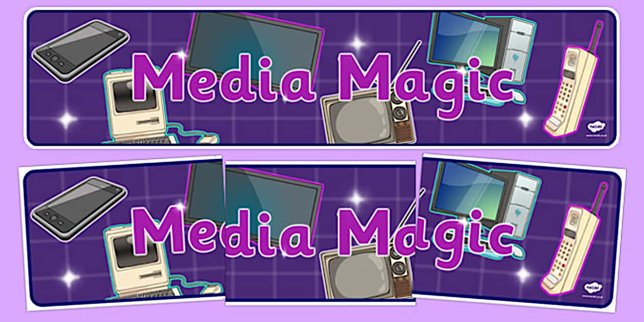 Media Magic Communication Display Banner (teacher made)