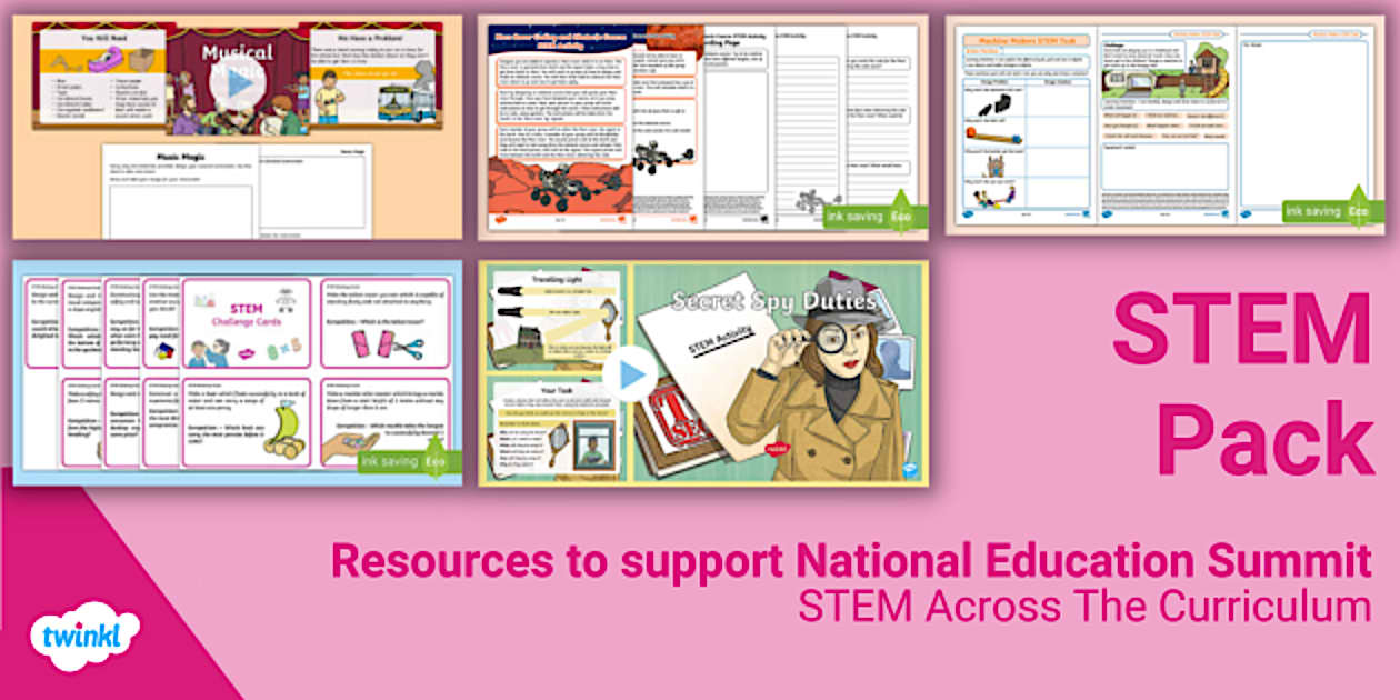 Twinkl x National Education Summit STEM Resource Pack