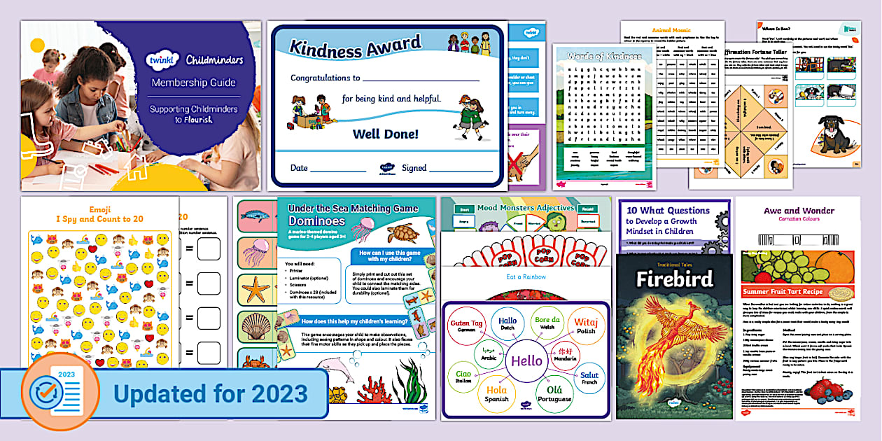 Childminders 5 - 11yrs Taster Pack