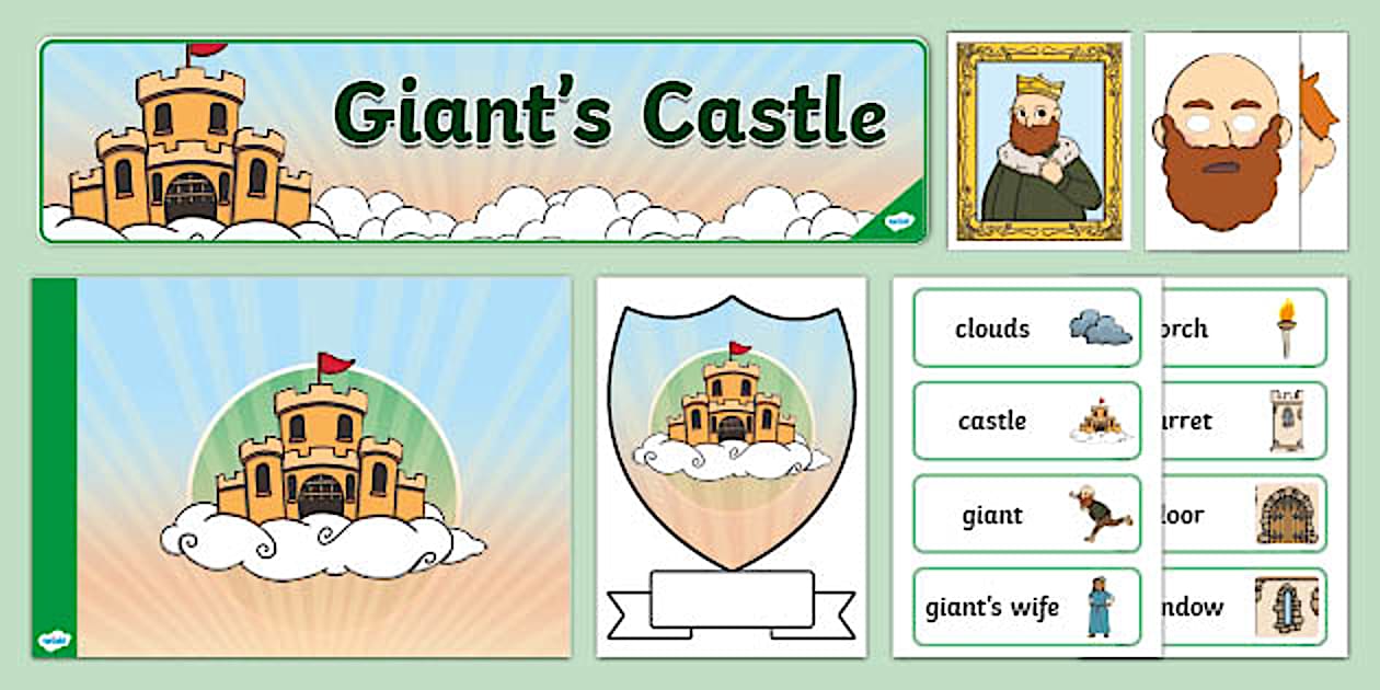 Jack and the Beanstalk Giant's Castle Role-Play Pack