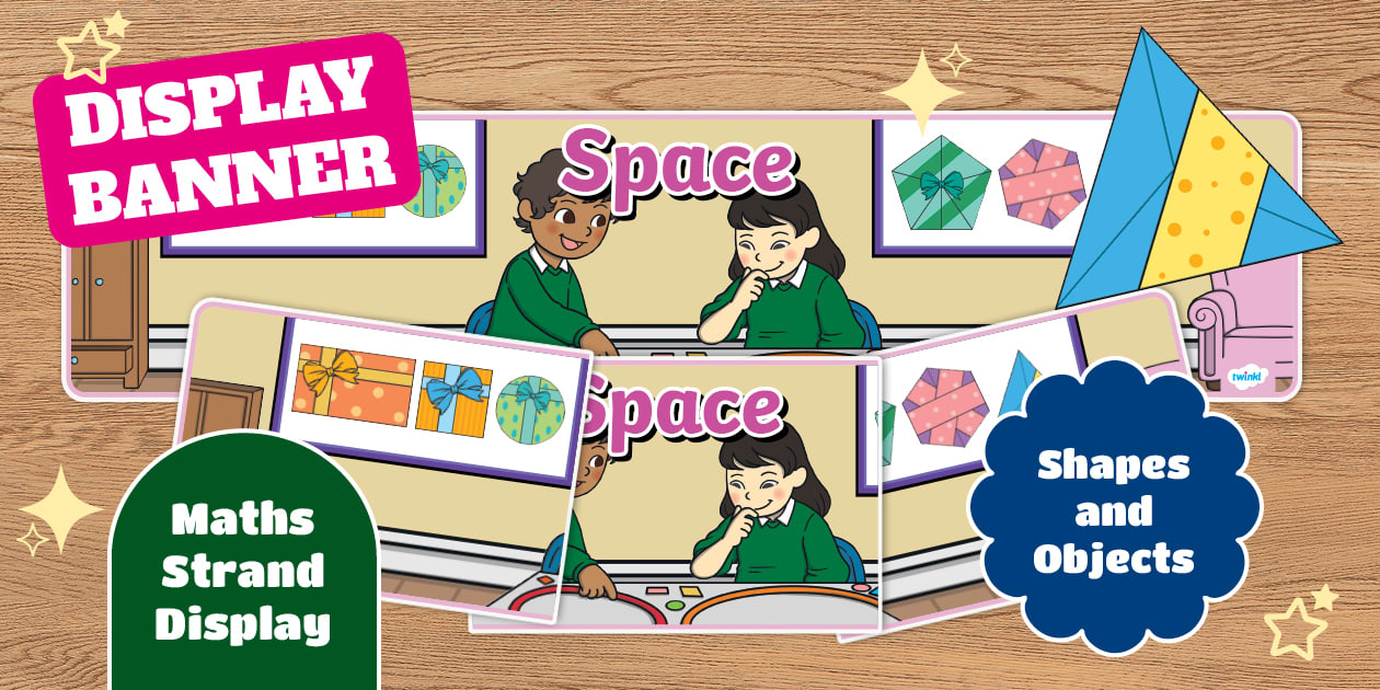 Space Maths Display Banner