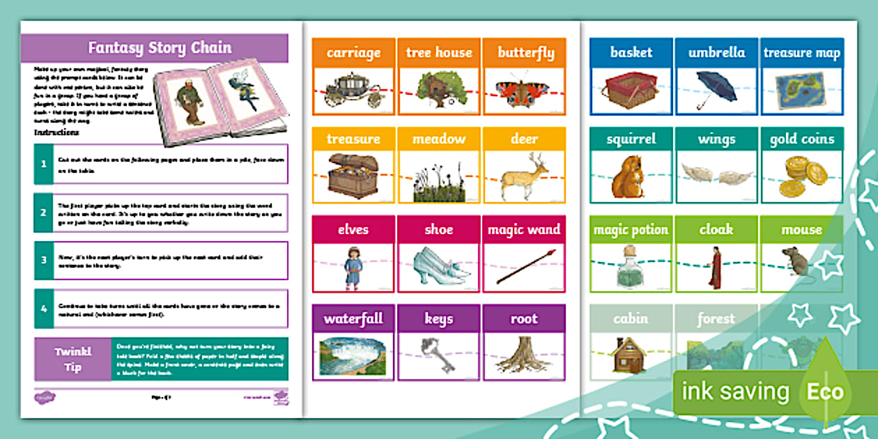 Story Chain Writing Activity | What Happens Next? Story