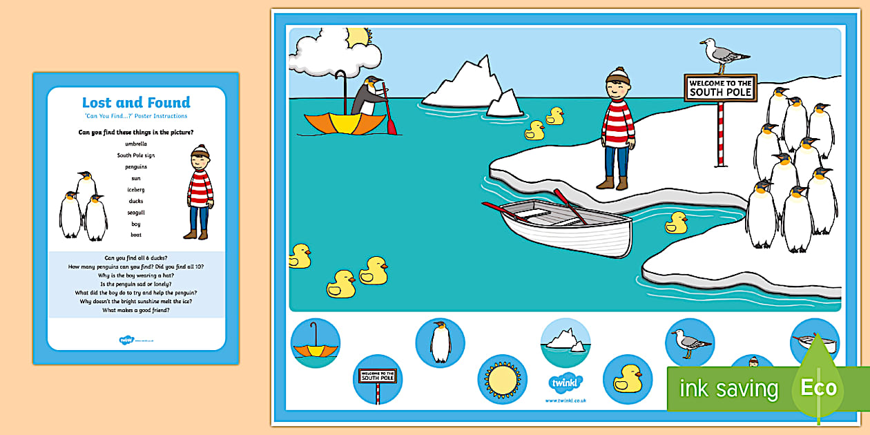 Can you Find...? Poster and Prompt Card Pack - Twinkl