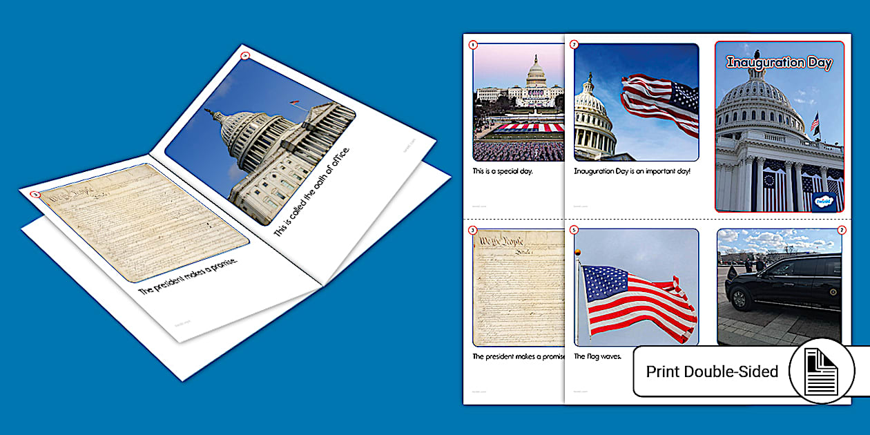 Inauguration Day Emergent Reader (l'enseignant a fait)