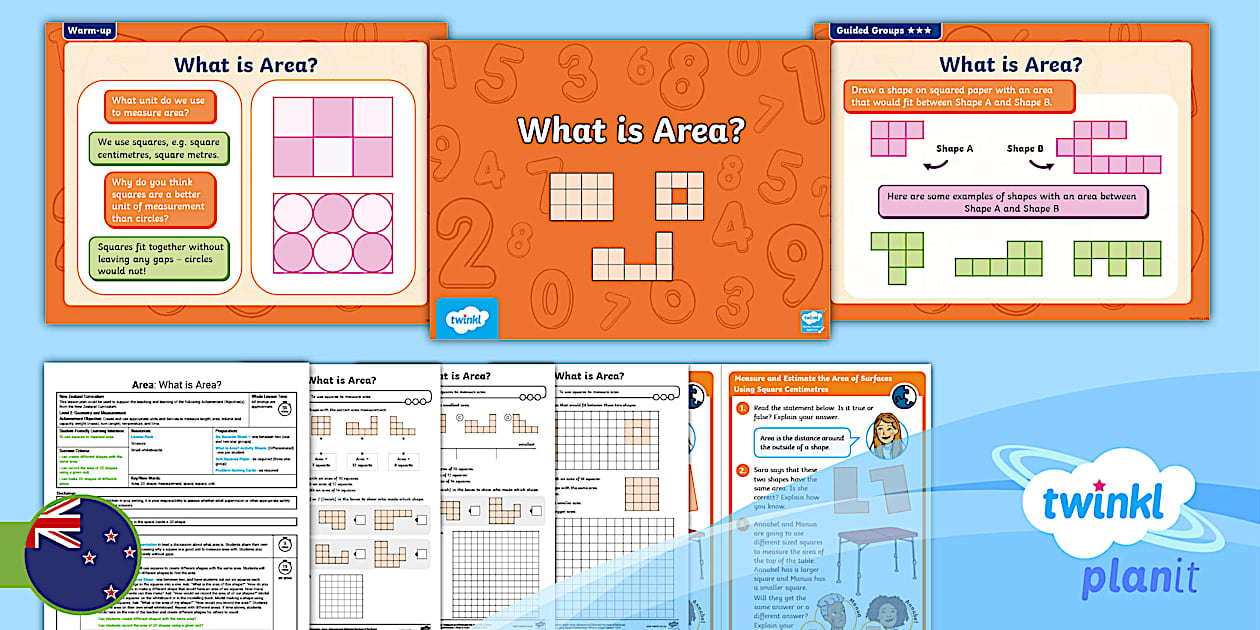 Level 2 Area: Measure and Estimate the Area of Surfaces Using Square