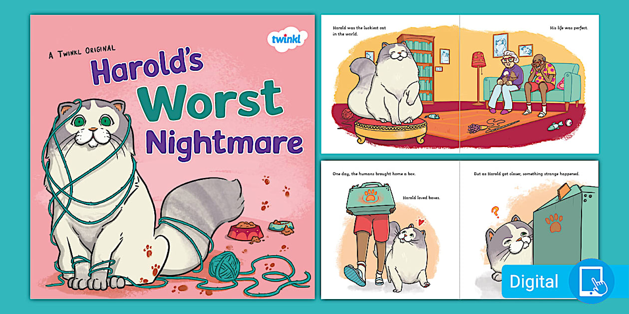 Harold's Worst Nightmare eBook (Hecho por educadores)