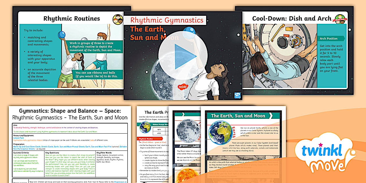 Year 5 Gymnastics: Shape and Balance - Rhythmic Gymnastics