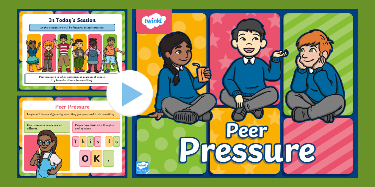 Peer Pressure KS1 PowerPoint (teacher made) - Twinkl