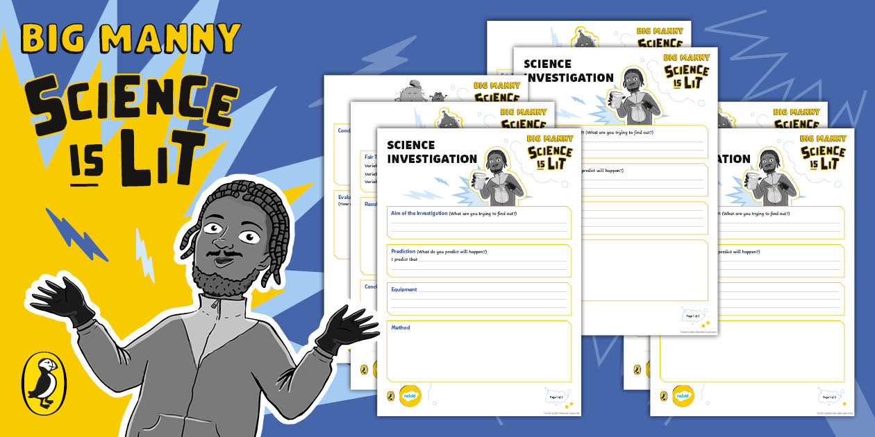 FREE! - Science is Lit: Differentiated Science Investigation Sheets