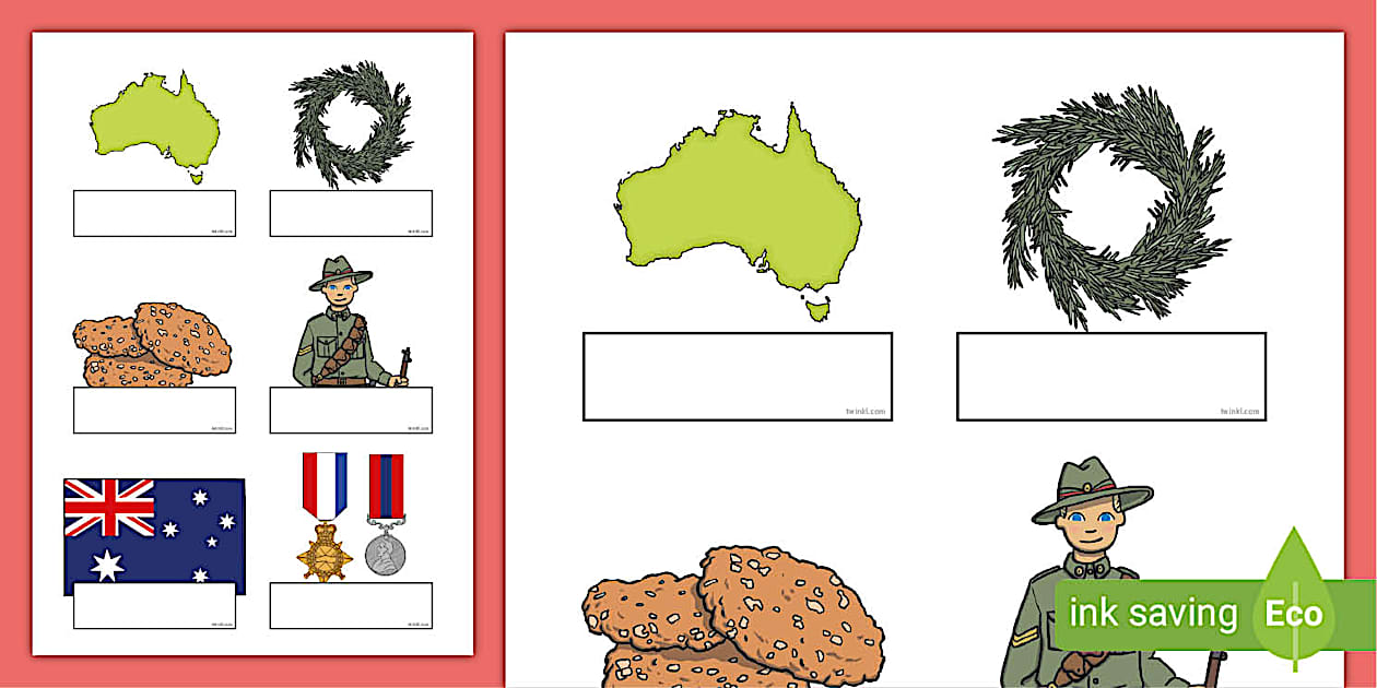 Editable Anzac Day Self-Registration Template - Australia