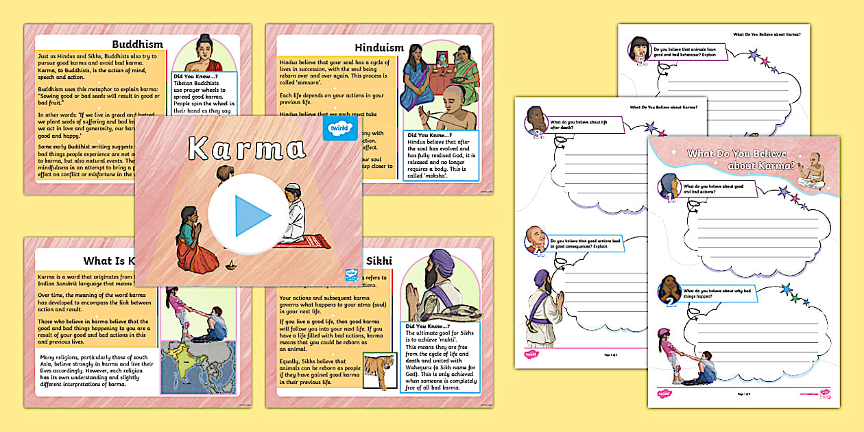 KS2 Karma PowerPoint (teacher made) - Twinkl