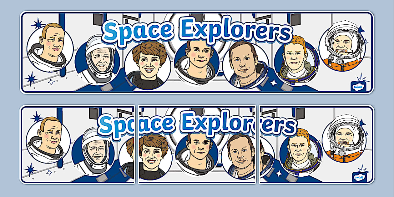 Space Explorers Display Banner (Teacher-Made) - Twinkl