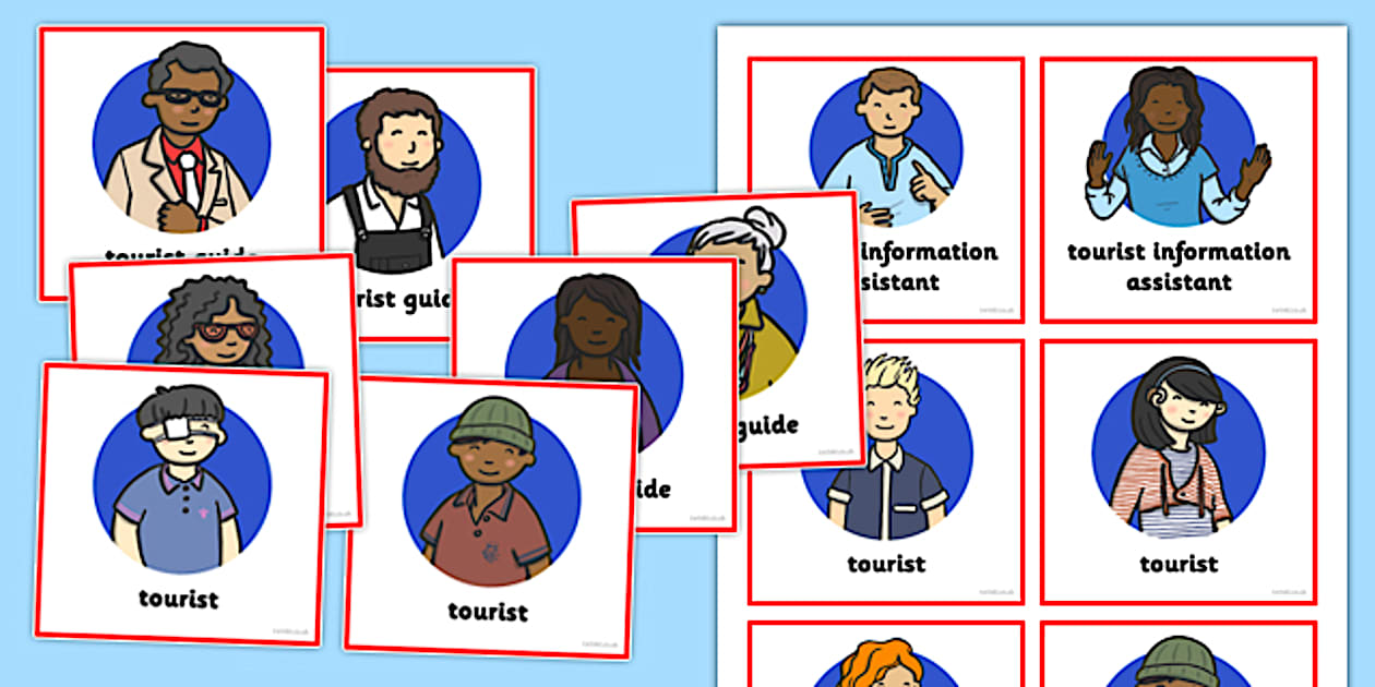 Cursive Scotland Tourist Information Role Play Badges