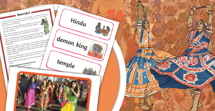 Navratri for Kids - Information and Activities - Twinkl