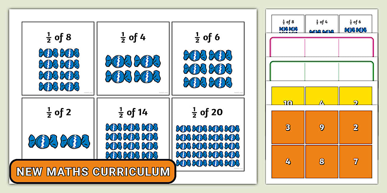Bingo Fractions Food (Hecho por educadores) - Twinkl
