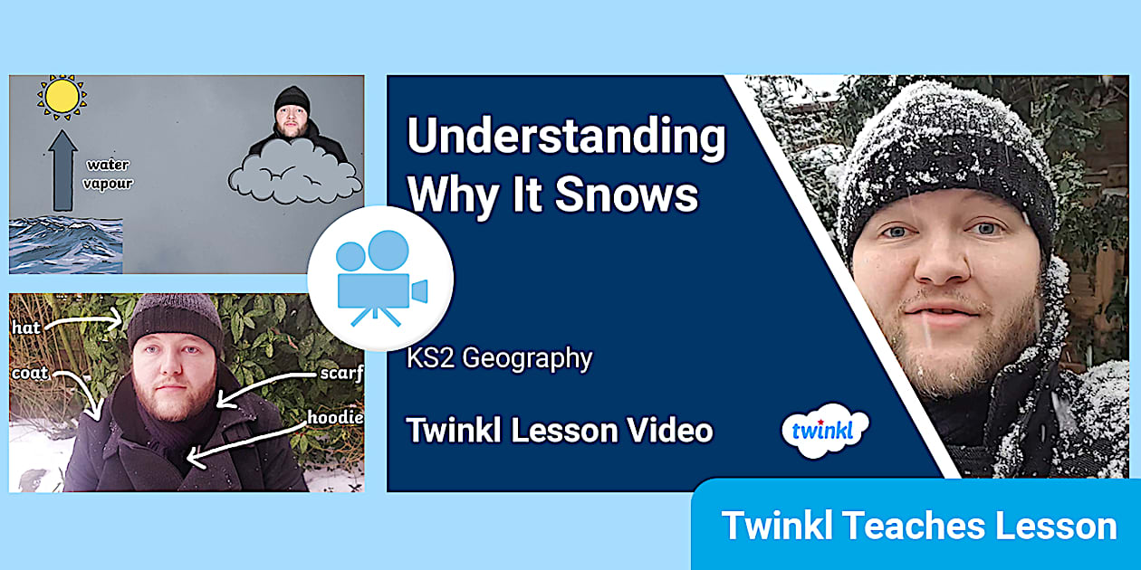 KS2 (Ages 7-11) Geography: Snow Video Lesson (Teacher-Made)