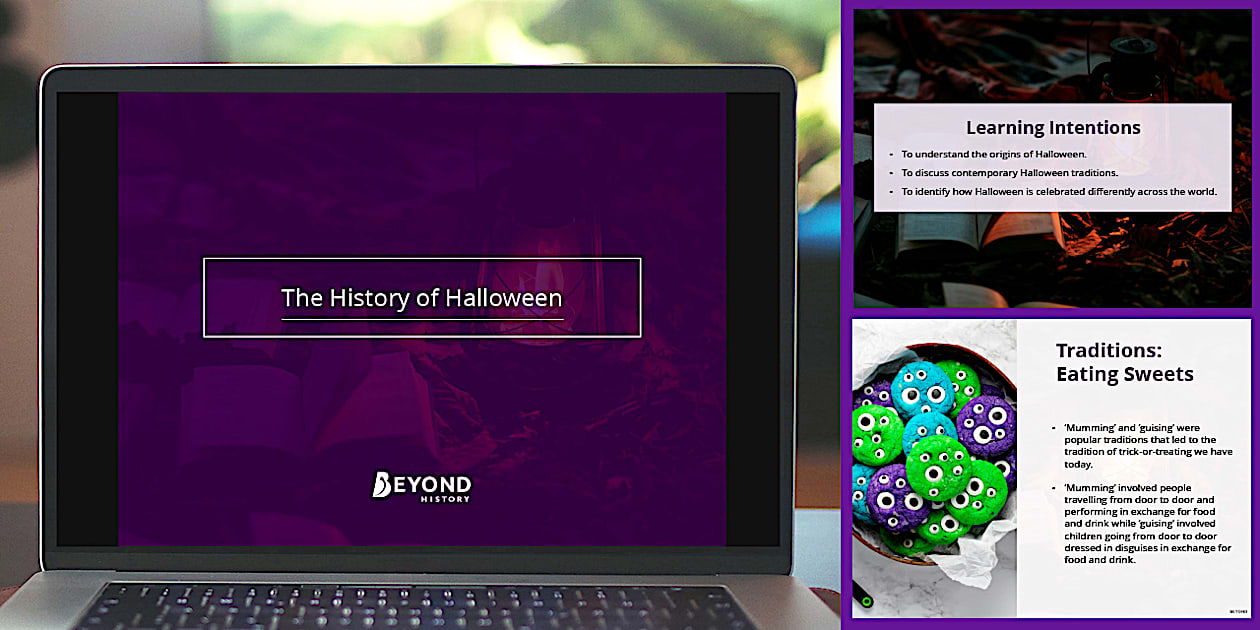 The History of Halloween PowerPoint