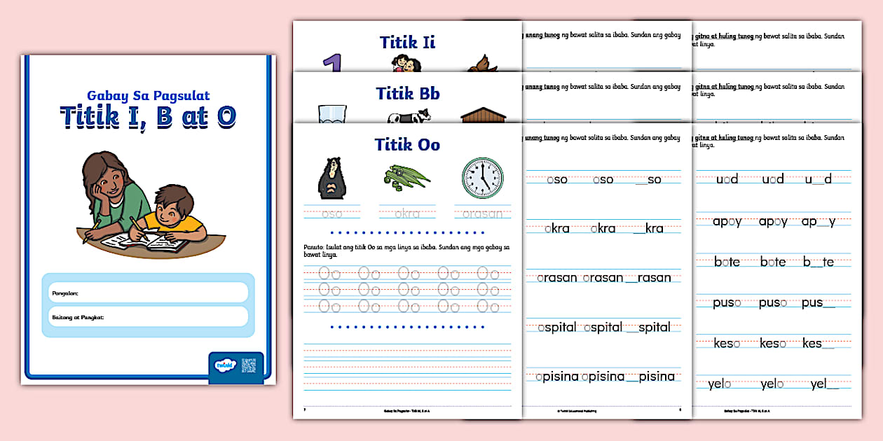 Pagsulat Ng Titik I, B at O | Philippines | Twinkl - Twinkl