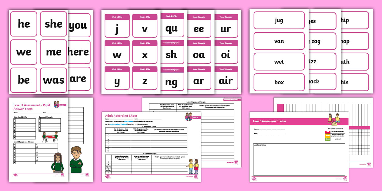 Level 3 Assessment Pack (teacher made) - Twinkl