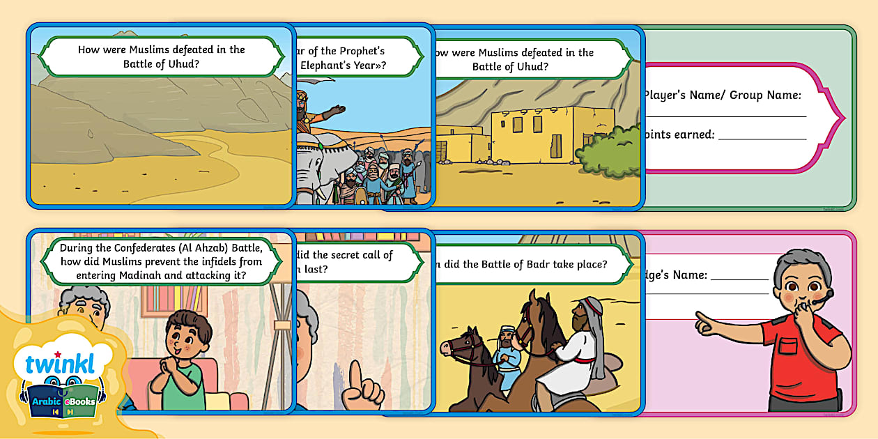 * NEW * Prophet Muhammad Story Discussion Cards - Twinkl