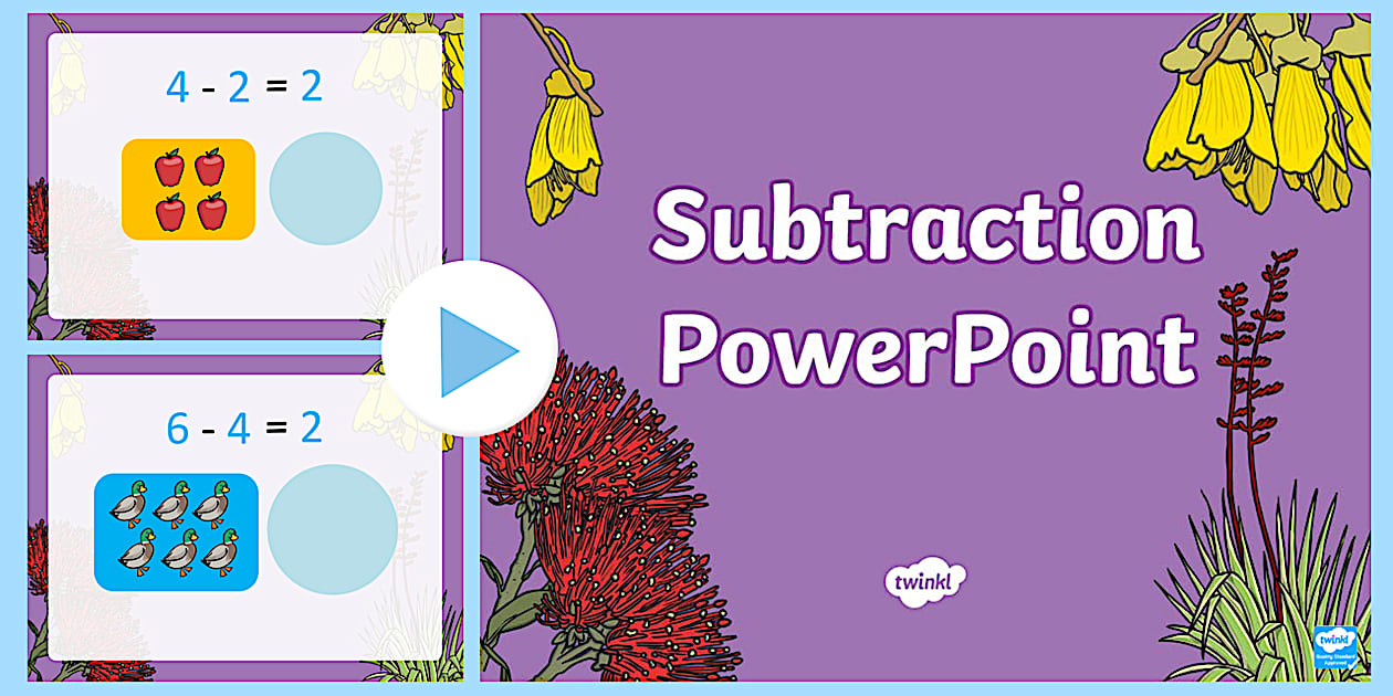 Subtraction PowerPoint - Twinkl
