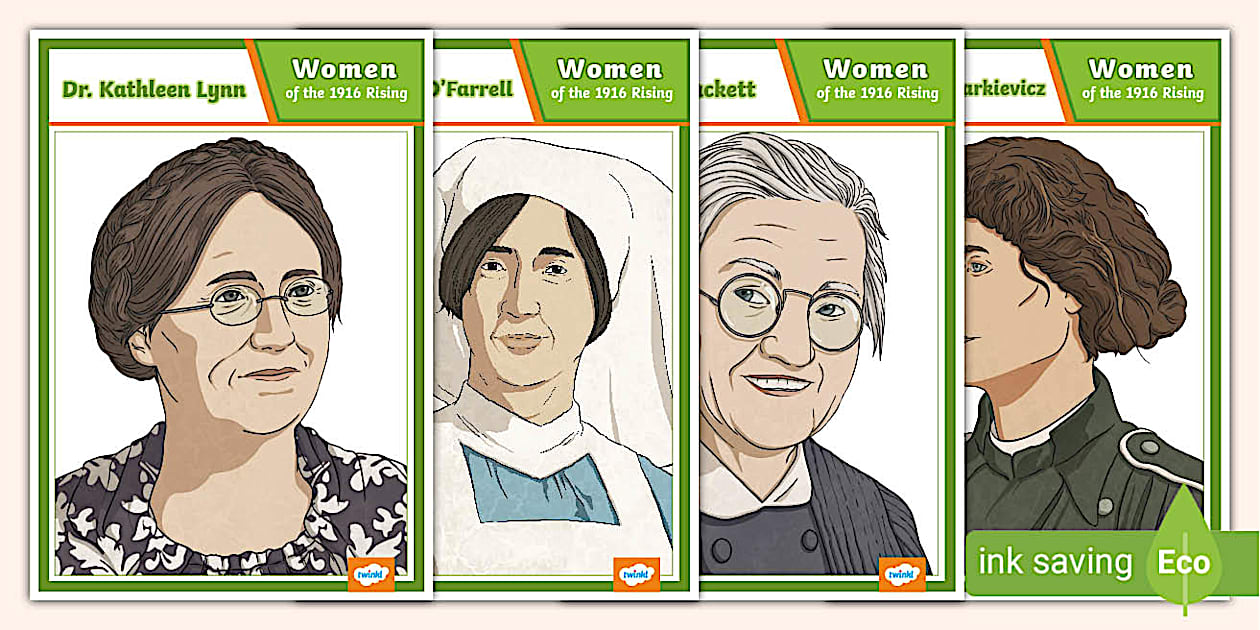 Women of the 1916 Rising (Hecho por educadores) - Twinkl