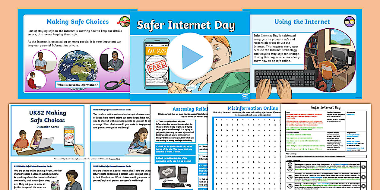 PSHE and Citizenship UKS2 Safer Internet Day Lesson Pack