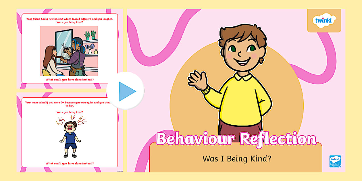 Behaviour Reflection - Was I Being Kind? (teacher made)