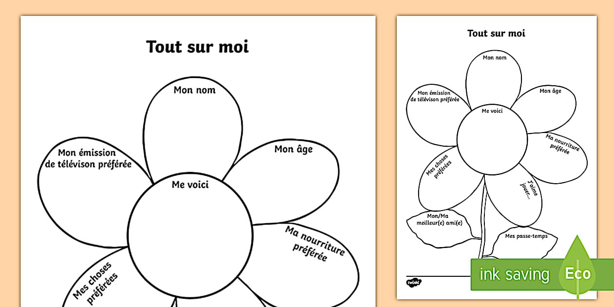 Fleur de présentation | Ressources pédagogiques - Twinkl