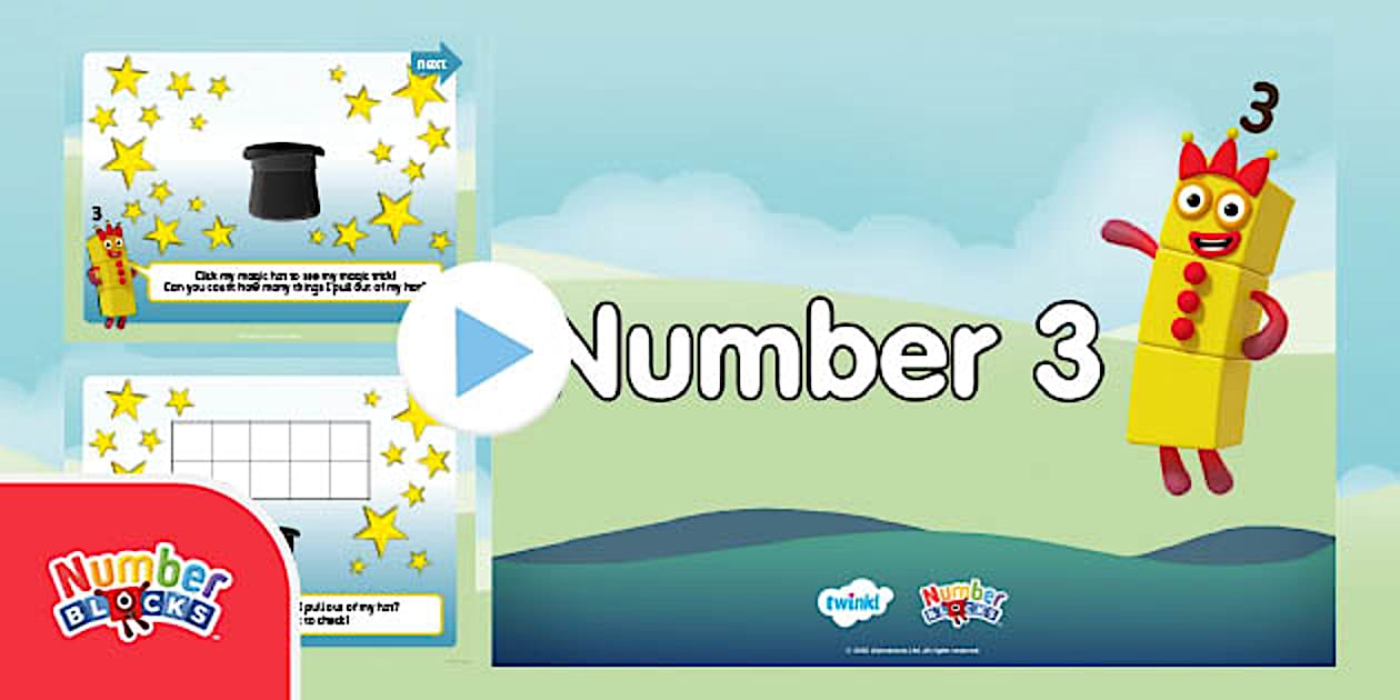 Numberblocks: Everybody Look at 3 - Twinkl