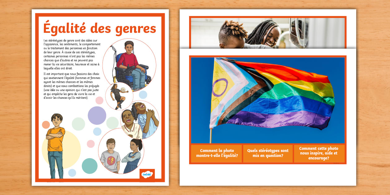 Gender Equality Photo Pack French