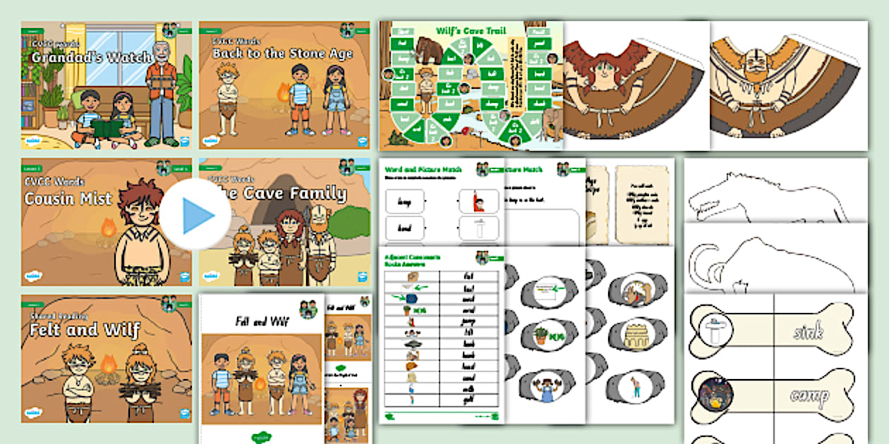 Phonics: Level 4: Week 1: Weekly Lesson Pack