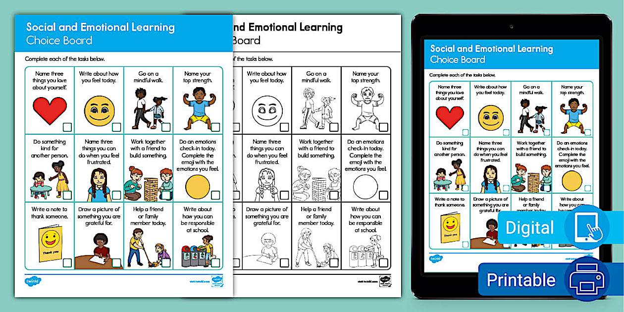 Kindergarten Social and Emotional Learning Activities pdf