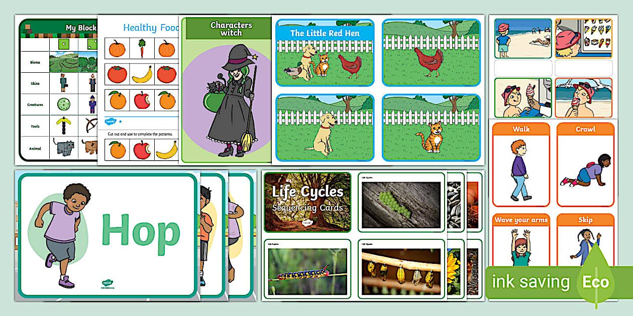 Visual Sequencing Support Pack (teacher made) - Twinkl