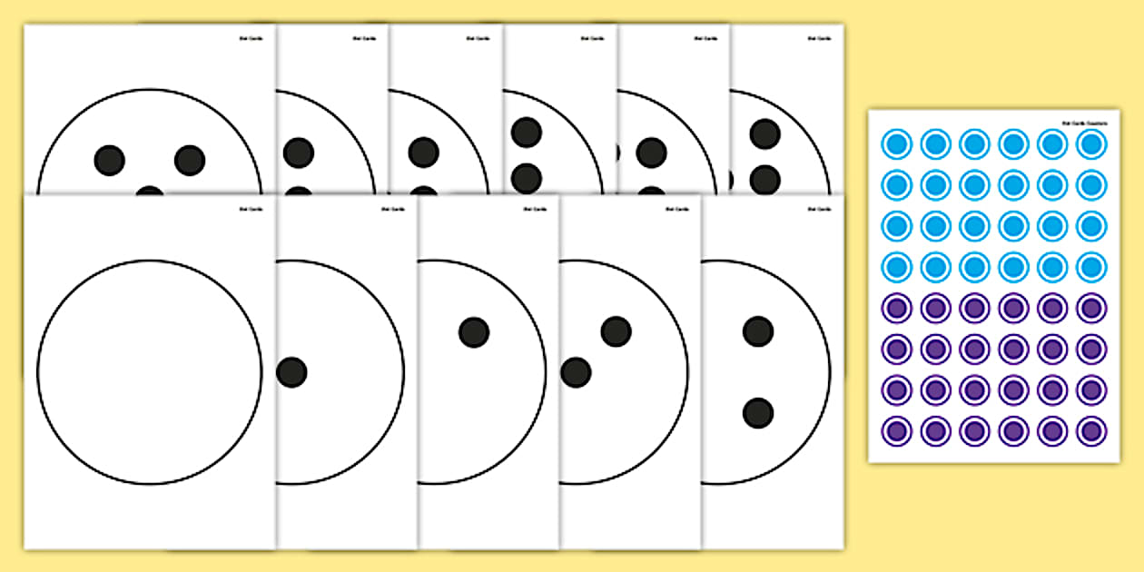 👉 Dot Cards Counters Activity (teacher made) - Twinkl