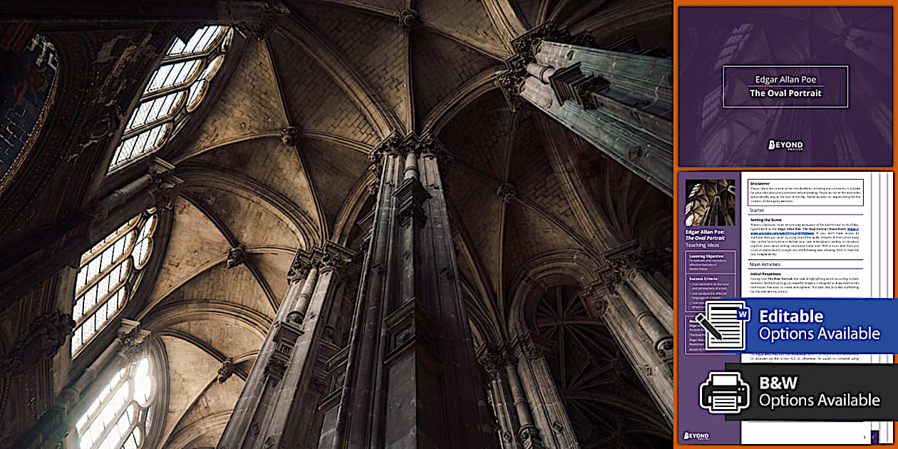 Edgar Allan Poe: 'The Oval Portrait' Lesson Pack