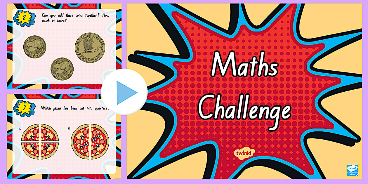 Maths Challenge PowerPoint - Year 1 Maths Challenge PowerPoint