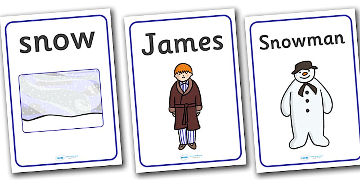 Display Posters to Support Teaching on The Snowman - Twinkl