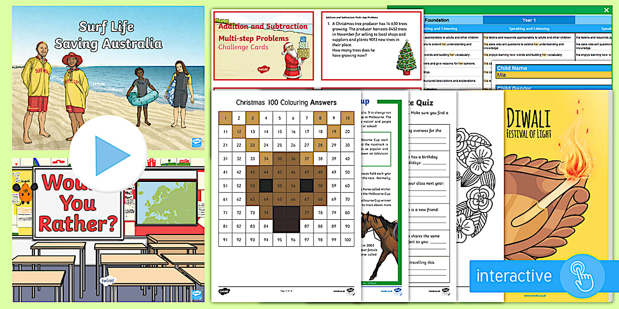 Australia Upper Primary Term 4 Essentials Resource Pack