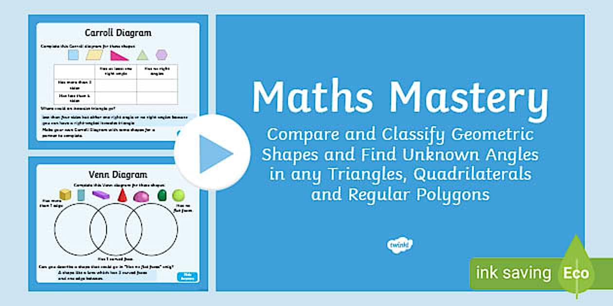 Geometric Shapes for Kids – Maths – Twinkl - Twinkl