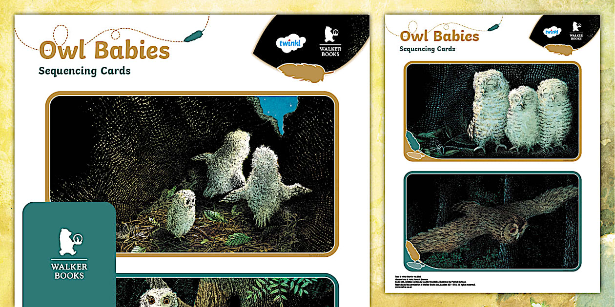 Owl Babies Sequencing Cards