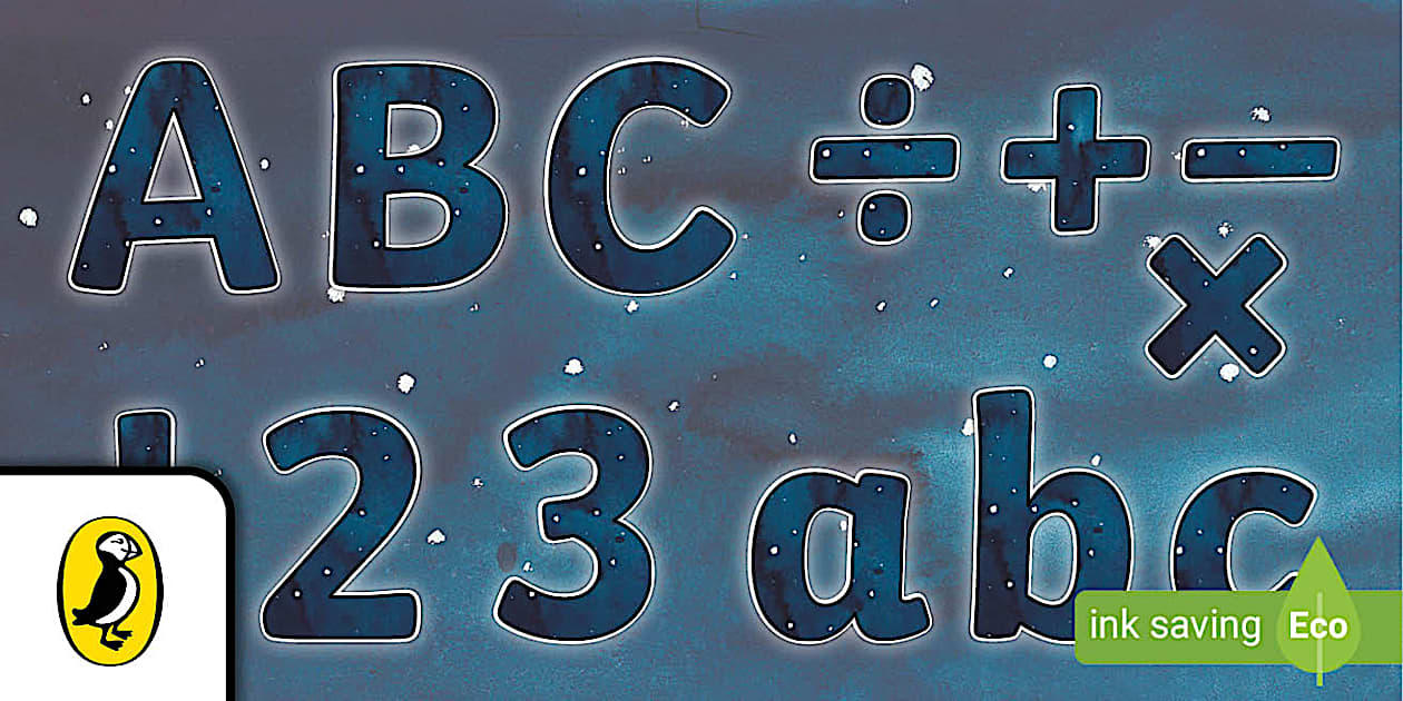 FREE! - Beegu Display Lettering (teacher made) - Twinkl