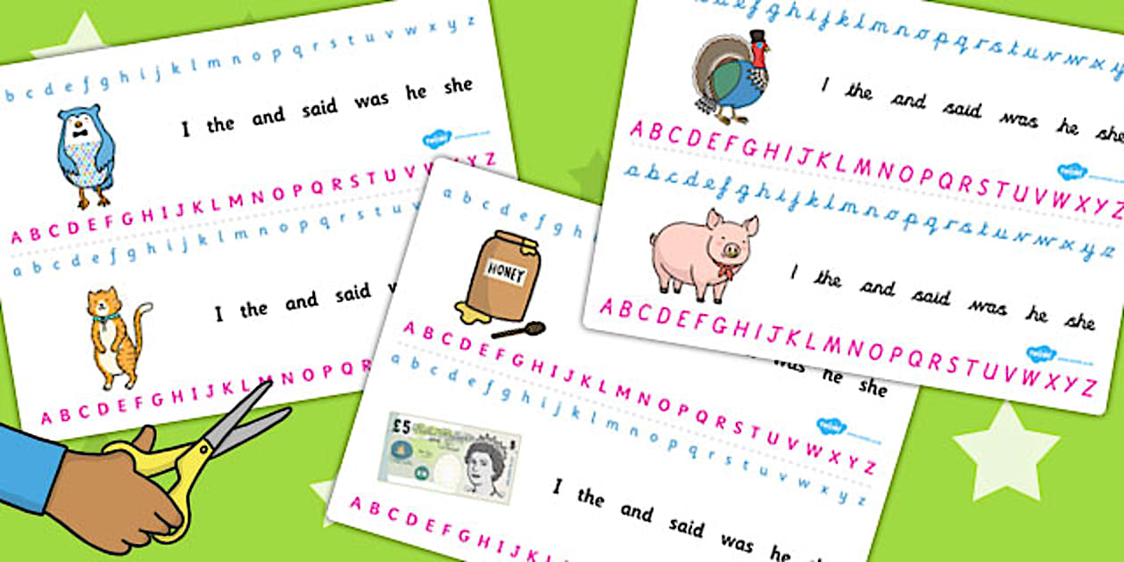 Editable The Owl and The Pussycat Alphabet Strips - Twinkl