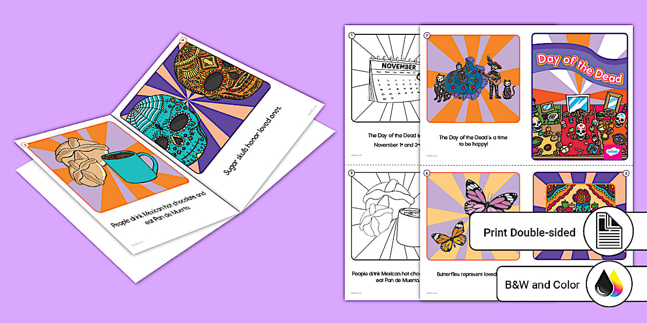 Day of the Dead Emergent Reader for Kids | Twinkl USA