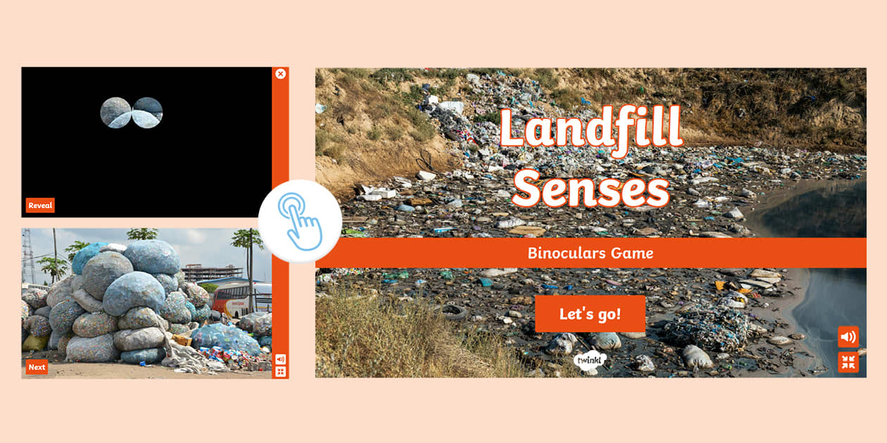 Landfill Senses Interactive Binoculars Game (Teacher-Made)