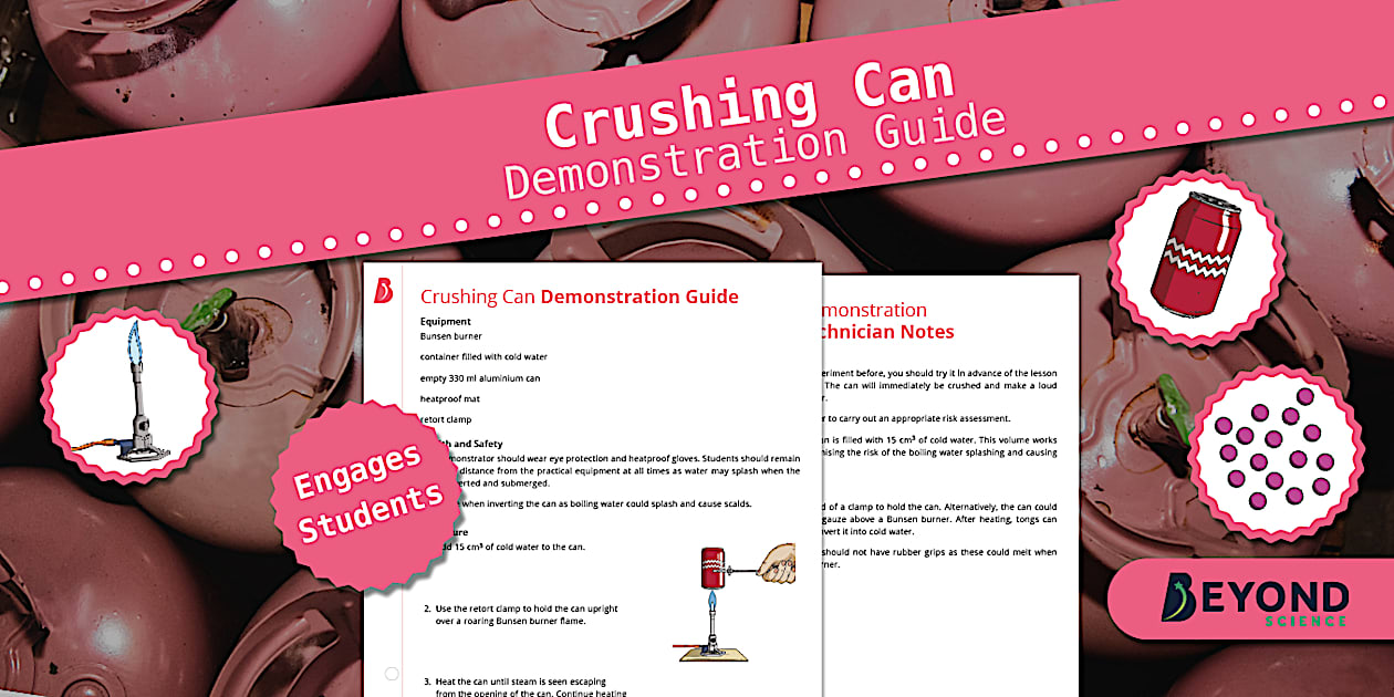 Crushing Can Demonstration | Science | Beyond