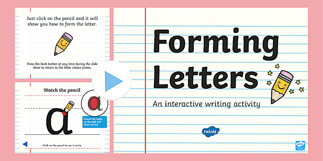 Letter Formation Powerpoint (teacher made) - Twinkl
