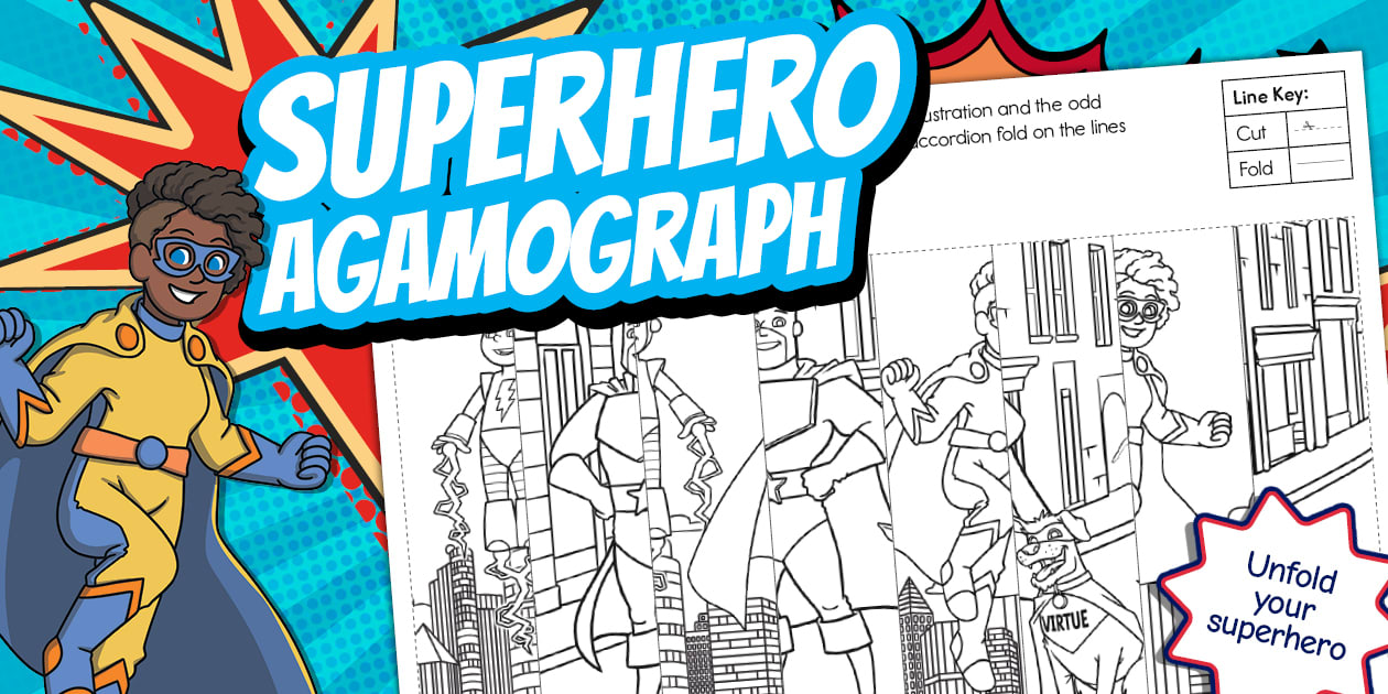 Superhero Agamograph