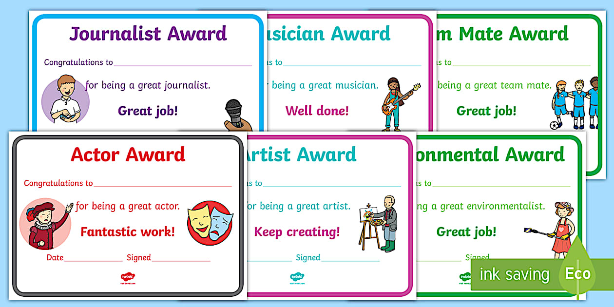 Congratulations On Being A... Certificates (teacher made)