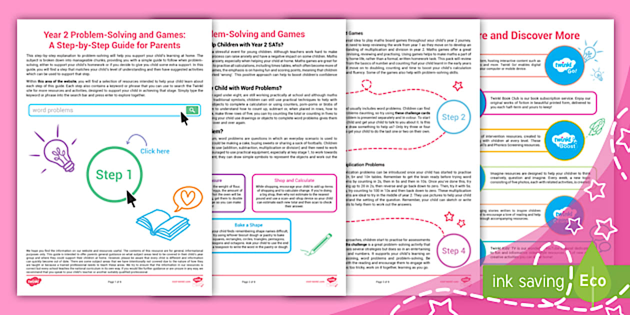 👉 Year 2 Problem Solving and Games: A Step-by-Step Guide for Parents